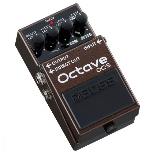 BOSS OC-5 OCTAVER - Achat au meilleur prix. Pédales d'effet guitare